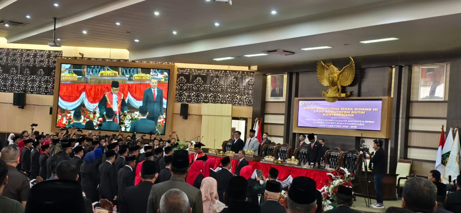 44 Anggota DPRD Kukar Periode 2024-2029 Resmi Dilantik, Farida Jadi ...
